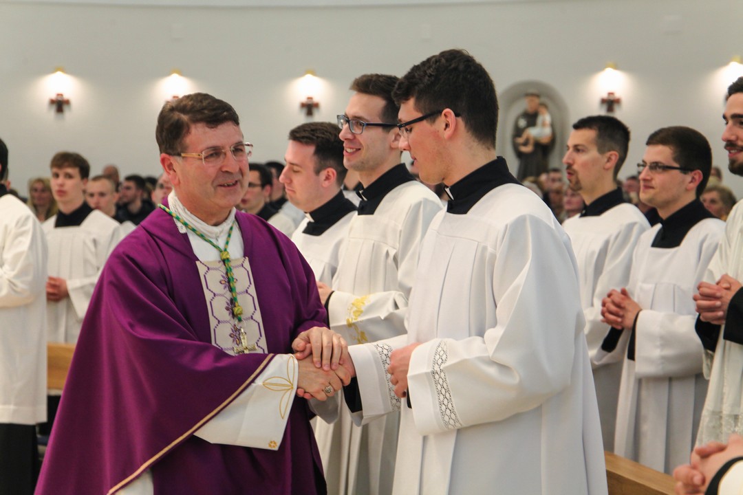 Primanje bogoslova među kandidate Zagrebačke nadbiskupije za sveti red ...