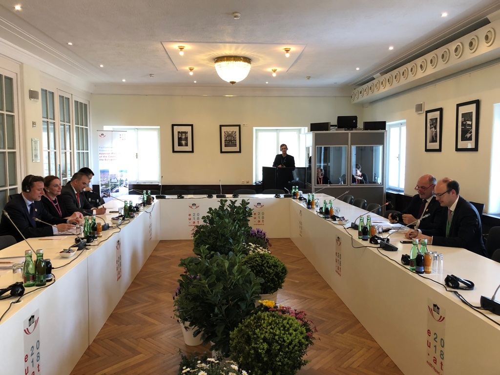 Predsjednik Sabora Jandroković i predsjednik Nacionalnog vijeća ...