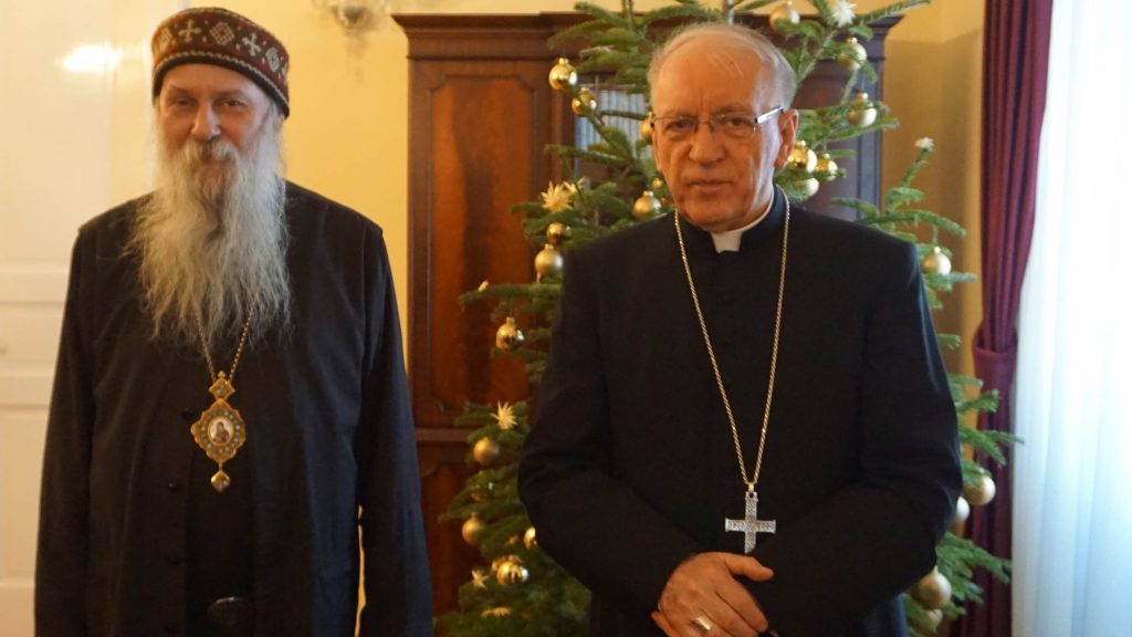 Biskup Škvorčević primio pakračko-slavonskog episkopa Jovana - IKA