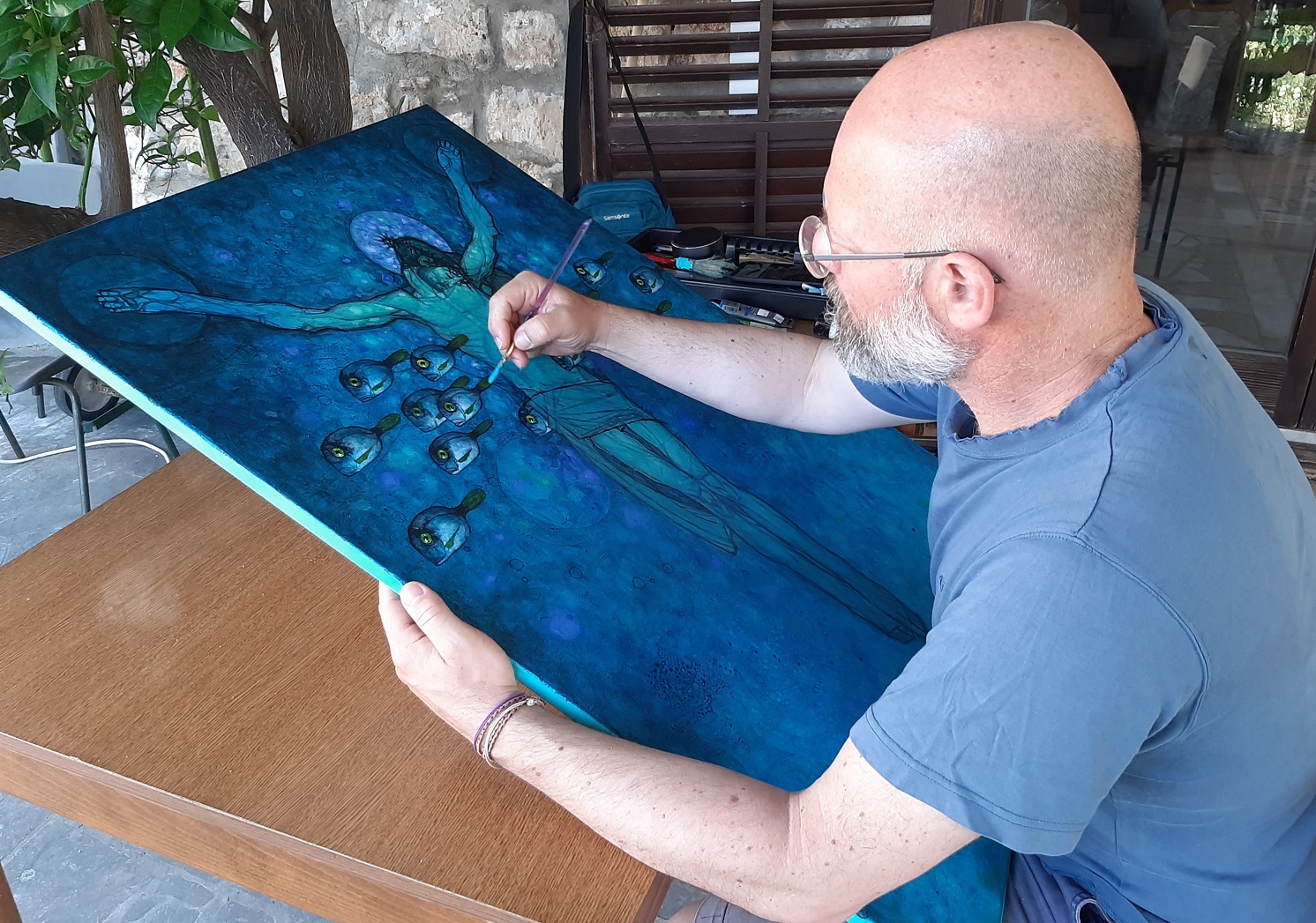 Održana likovna kolonija u župi Sućuraj - IKA