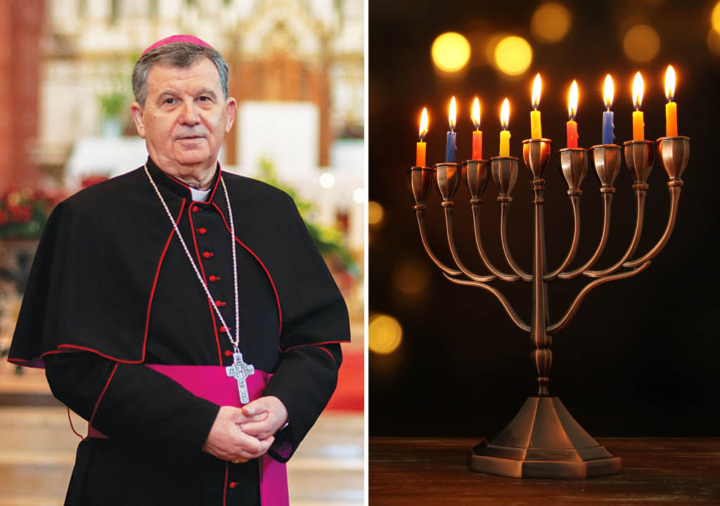 Nadbiskup Vukšić čestitao Hanuku - IKA
