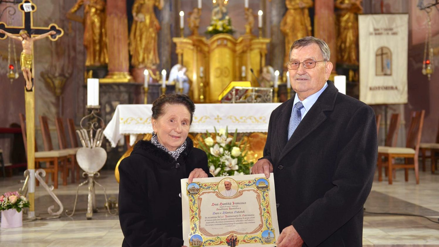 Krštenje petog djeteta i dijamantni pir u župi Kotoriba - IKA