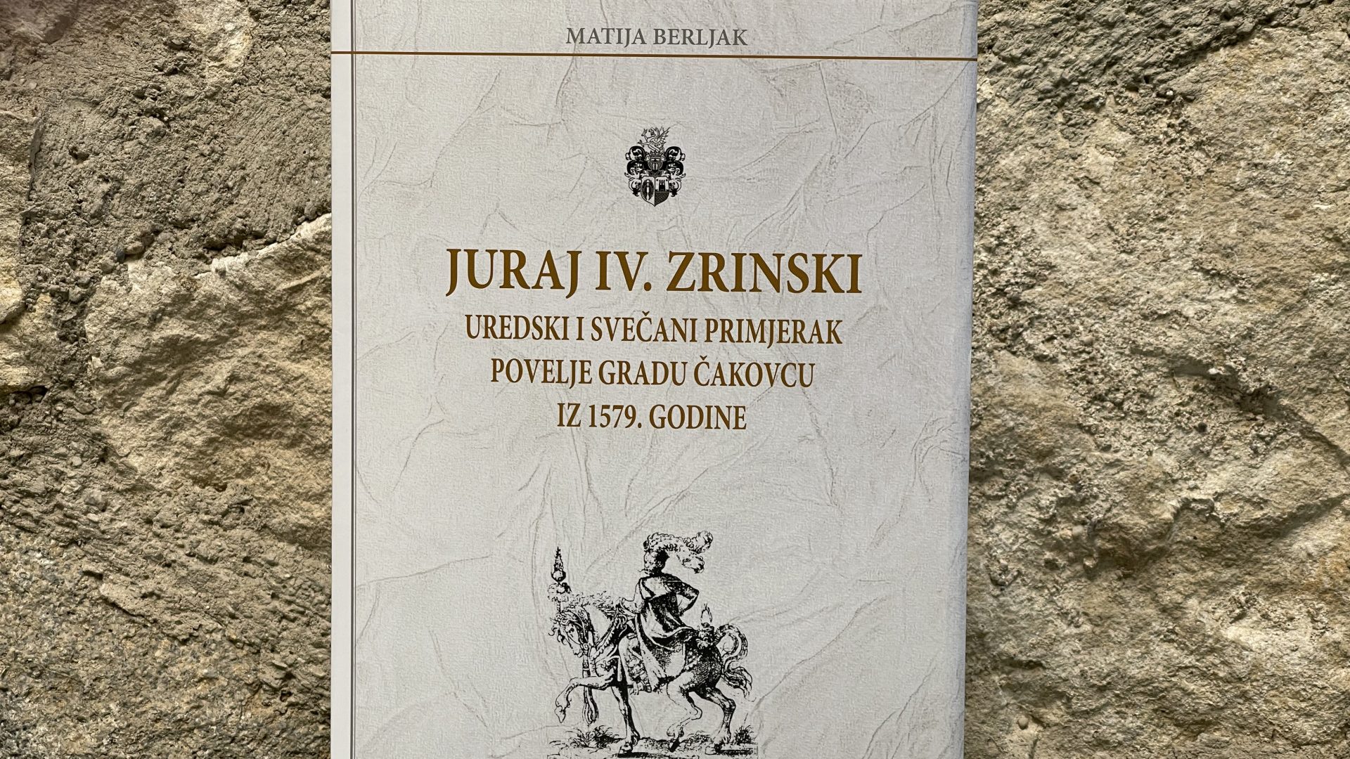 Nova knjiga crkvenog pravnika Matije Berljaka o povijesnim temama Zrinskih i Čakovca - IKA