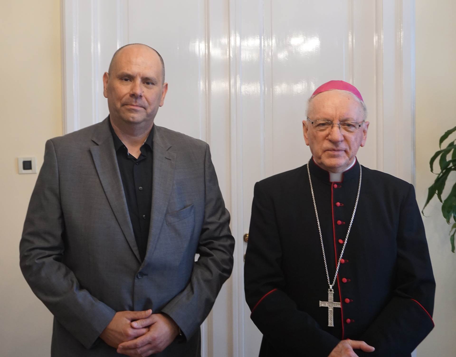 Biskup Škvorčević primio voditelja Centra za nestalu i zlostavljanu djecu - IKA