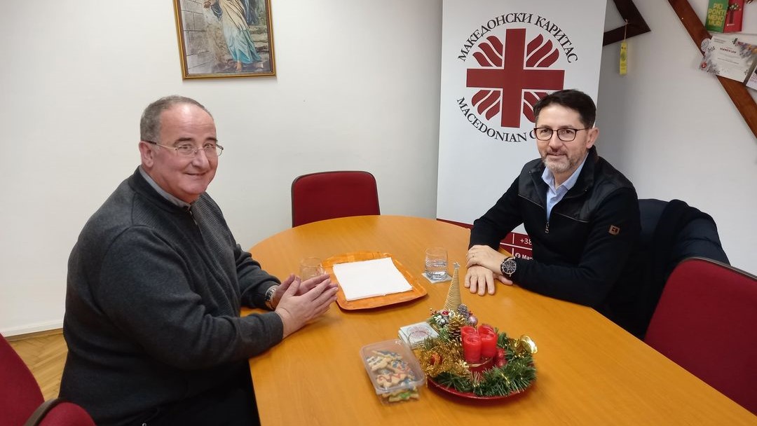 Održan radni susret ravnatelja Hrvatskog i Makedonskog Caritasa - IKA Održan radni susret ravnatelja Hrvatskog i Makedonskog Caritasa - IKA