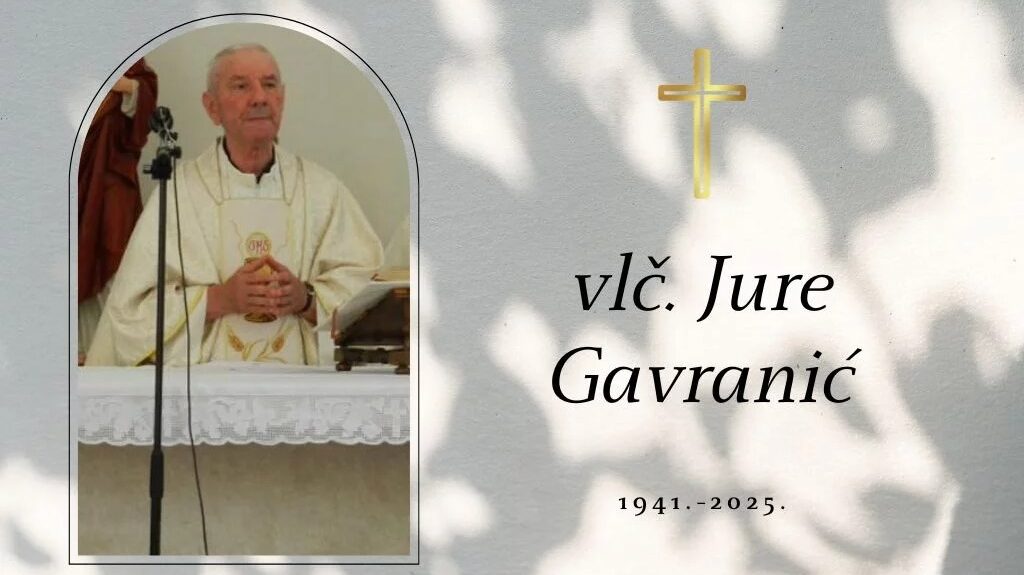 Preminuo vlč. Jure Gavranić - IKA
