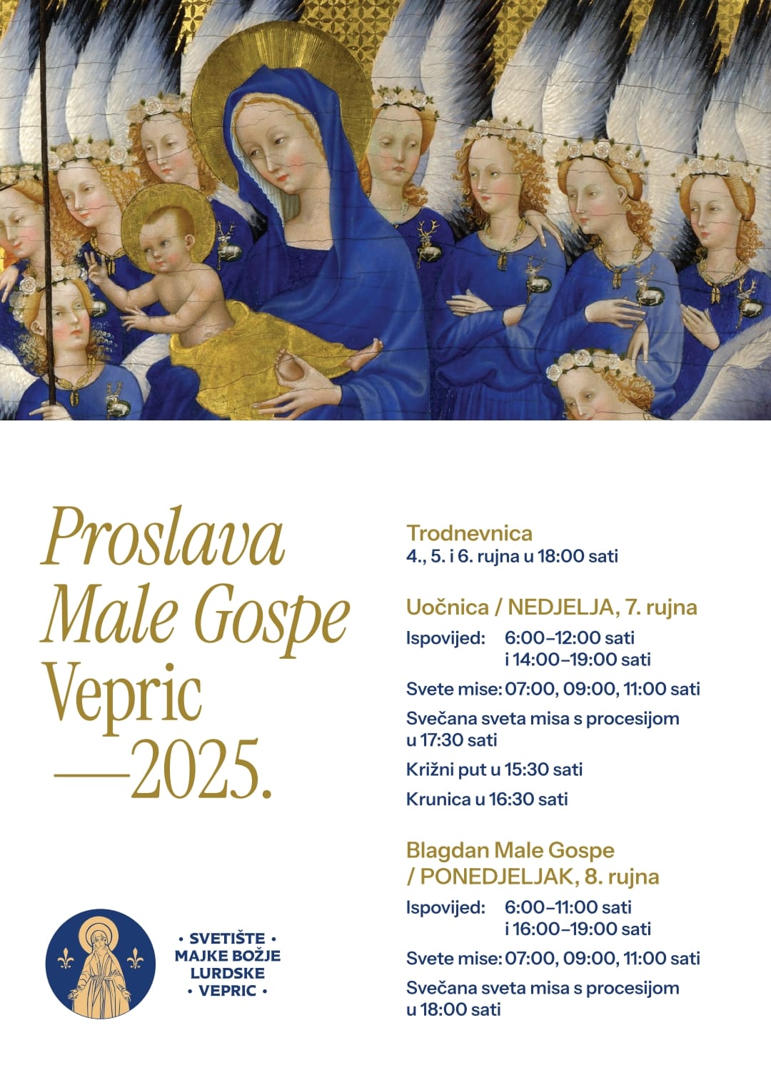 Proslava blagdana Male Gospe u Vepricu – IKA