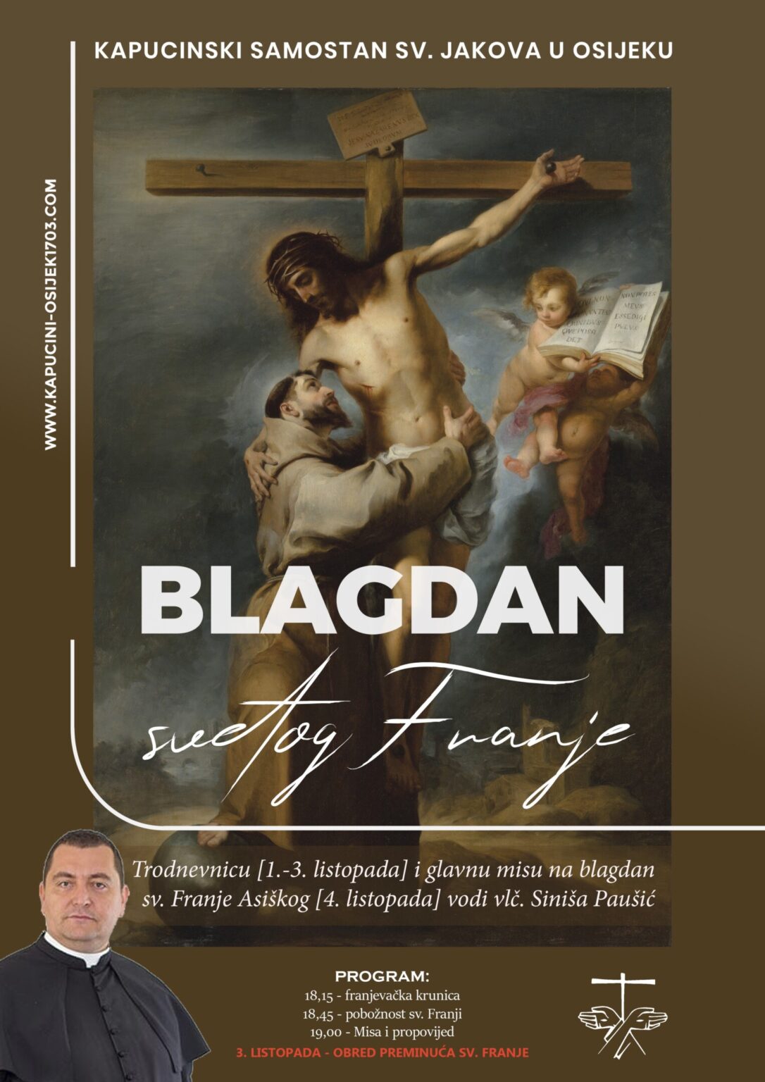Trodnevnica i blagdan sv. Franje Asiškog kod osječkih kapucina – IKA